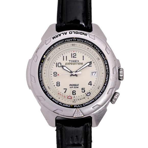 Timex | Accessories | Timex Expedition Indiglo Easy Set Alarm Watch ...